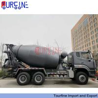 China Heavy Duty HOWO NX 6×4 15CBM Cement Mixer Truck for Large Construction Projects for sale