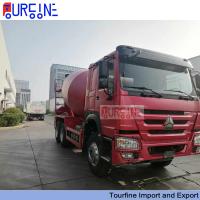 China SINOTRUK HOWO 6X4 10 Wheel 8CBM Concrete Mixer Truck 400HP Heavy Duty Cement Mixer Truck for Construction for sale