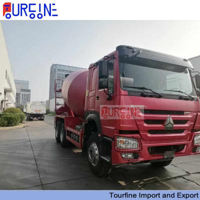 China SINOTRUK HOWO 6X4 10 Wheel 8CBM Concrete Mixer Truck 400HP Heavy Duty Cement Mixer Truck for Construction for sale