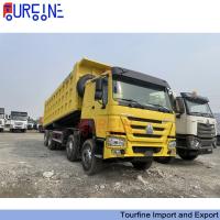 China Sinotruk HOWO 8x4 420HP Dump Truck | Heavy Duty Mining Tipper Truck for Africa for sale