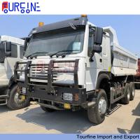 China Sinotruk HOWO 6x6 Mining Dump Truck 371HP Heavy Duty Off Road Tipper Truck for sale