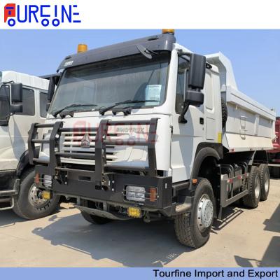 China Sinotruk HOWO 6x6 Mining Dump Truck 371HP Heavy Duty Off Road Tipper Truck for sale