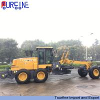 China 190HP GR180 Motor Grader with Front Blade and Rear Ripper for Road Construction for sale