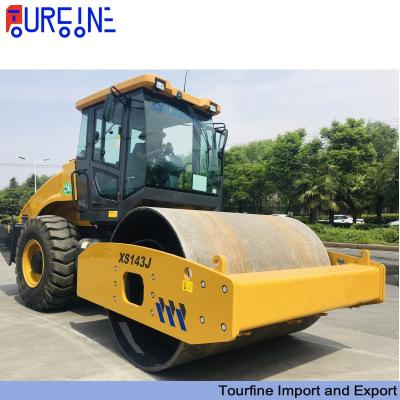 China XS143J 14 Ton Single Drum Vibratory Road Roller for Road Construction for sale