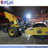 China XCMG XS163J 16 Ton Single Drum Vibratory Road Roller For Soil Gravel And Asphalt Compaction for sale