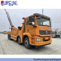 China Heavy Duty 8X4 120Ton Shacman Recovery Tow Truck for Commercial Vehicle and Equipment Rescue for sale