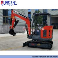 China 2.5 Ton 0.07cbm Powerful Mini Excavator for Efficient Garden and Farm Work for sale