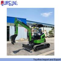 China 2.6 Ton Mini Crawler Excavator Machinery with 0.075 CBM Bucket for Construction for sale