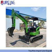 China 2.6 Ton Mini Crawler Excavator Machinery with 0.075 CBM Bucket for Construction for sale