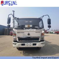 China 4x2 8Ton Truck Mounted Crane with Telescopic Hydraulic Boom for Brick and Cargo Transport for sale