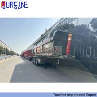 China Tri Axle 40 Ton Rear Dump Semi Trailer For Sand Stone Aggregate Transportation for sale