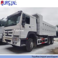 China Brand New Sinotruk HOWO 371HP 10 wheel 25 Ton Heavy Duty Dump Truck Front Hydraulic Lift Tipper For Mining Construction for sale