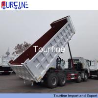 China 12 wheel Sinotruk HOWO Dump Truck with 400HP Engine and 35-60 Tons Loading Capacity for sale