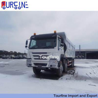 China 12 wheel Sinotruk HOWO Dump Truck with 400HP Engine and 35-60 Tons Loading Capacity for sale