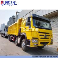 China 12 wheel Sinotruk HOWO Dump Truck with 400HP Engine and 35-60 Tons Loading Capacity for sale