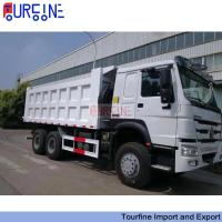 China Heavy Duty Sinotruk HOWO 6x4 Tipper Truck 20cbm 371HP Mining Truck For Construction Sites for sale