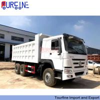 China Heavy Duty Sinotruk HOWO 6x4 Tipper Truck 20cbm 371HP Mining Truck For Construction Sites for sale
