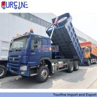China Heavy Duty Sinotruk HOWO 6x4 Tipper Truck 20cbm 371HP Mining Truck For Construction Sites for sale
