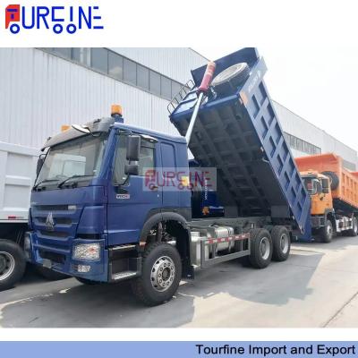 China Heavy Duty Sinotruk HOWO 6x4 Tipper Truck 20cbm 371HP Mining Truck For Construction Sites for sale