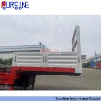 China 60 Ton 3 Axle Extendable Lowboy Semi Trailer for Construction Machinery for sale