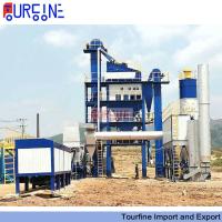 China Tourfine New Type 80ton/H Intermittent Mobile Asphalt Mixing Plant Construction for sale