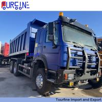 China Heavy-Duty 40 Ton 12 Wheel SINOTRUK HOWO 371HP Dump Tipper Truck for Mining & Construction for sale