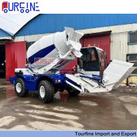 China 4 CBM Self Loading Concrete Mixer Truck TF40 for Construction Projects for sale