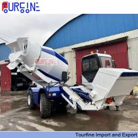 China 4 CBM Self Loading Concrete Mixer Truck TF40 for Construction Projects for sale