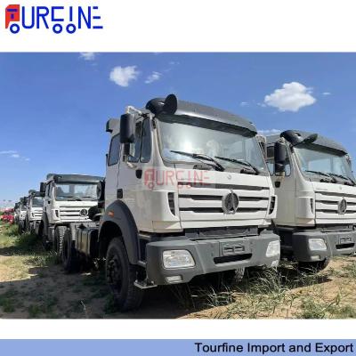 China BEIBEN 2642SZ 6X4 420HP 40 Ton Tractor Truck Head For Heavy duty Transportation for sale
