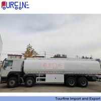 China 35000L HOWO 8x4 Diesel Fuel Tanker Truck Oil Bowser Truck for Africa Fuel Transport for sale