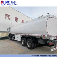 China 35000L HOWO 8x4 Diesel Fuel Tanker Truck Oil Bowser Truck for Africa Fuel Transport for sale