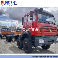 China Beiben NG80B 420HP 8x8 Cargo Truck Chassis For Heavy Duty Transportation for sale