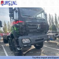 China Beiben NG80B 380HP 8x8 Off Road Cargo Truck Chassis for DRC Congo for sale