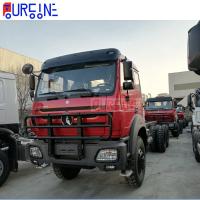 China Heavy Duty BEIBEN 6×6 Cargo Truck Chassis 420HP Weichai Engine for Mining & Off-Road Transport for sale