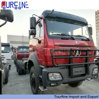 China Heavy Duty BEIBEN 6×6 Cargo Truck Chassis with 380HP Engine for Africa for sale