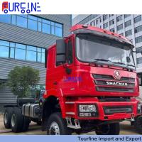 China SHACMAN 6×6 Cargo Truck Chassis 30 Ton 400HP 420HP Heavy Load Transport Truck for Mining for sale