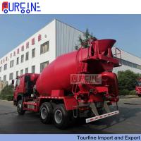 China SINOTRUK HOWO 6X4 10 Wheel 8CBM Concrete Mixer Truck 400HP Heavy Duty Cement Mixer Truck for Construction for sale