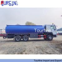 China SINOTRUK HOWO 25000L Fuel Tank Truck With Fuel Dispenser 6X4 Diesel Oil Transport Tanker Truck For Sale for sale
