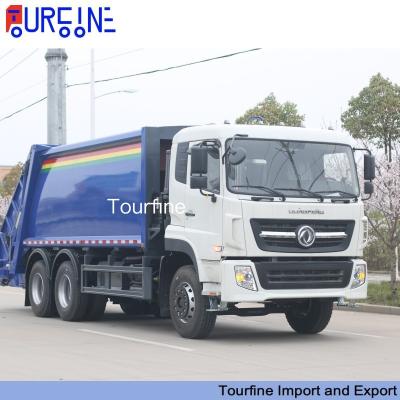 China DONGFENG 9CBM Rear Loader Garbage Compactor Truck for Refuse Collection and Waste Compression for sale