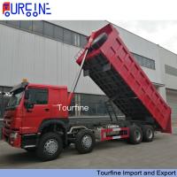 China Sinotruk HOWO 8x4 Dump Truck 420HP 27CBM U Shape Heavy Duty Mining Tipper Truck For Sale for sale