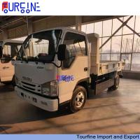 China New Isuzu 4x2 Small Dump Truck 2 Ton 3 Ton Capacity with Hydraulic Tipping Body for sale