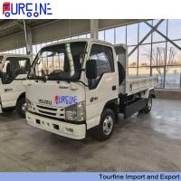 China New Isuzu 4x2 Small Dump Truck 2 Ton 3 Ton Capacity with Hydraulic Tipping Body for sale