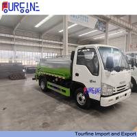 China Isuzu Mini Water Tank Truck 2000L Capacity for Road Cleaning, Dust Control and Water Transport for sale