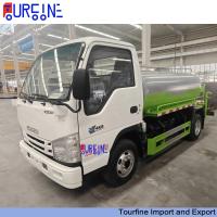 China Isuzu Mini Water Tank Truck 2000L Capacity for Road Cleaning, Dust Control and Water Transport for sale