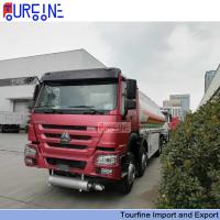 China HOWO Fuel Transport Truck 30000L 30CBM 12 Wheel for African Logistics for sale