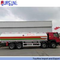China HOWO Fuel Transport Truck 30000L 30CBM 12 Wheel for African Logistics for sale