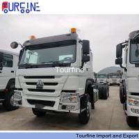 China Multi Purpose HOWO 10 Wheel 400HP Truck Chassis with 4600mm Wheelbase for Special Vehicles for sale