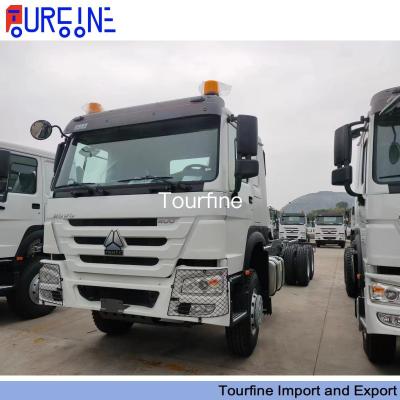 China Multi Purpose HOWO 10 Wheel 400HP Truck Chassis with 4600mm Wheelbase for Special Vehicles for sale