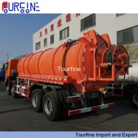 China 20000L Sinotruk HOWO 12 Wheel Vacuum Sewage Suction Truck for Waste Water Collection for sale