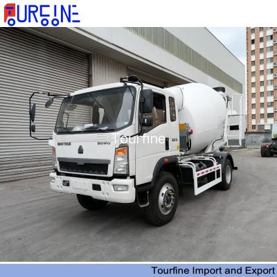 China 6CBM Cement Concrete Mixer Truck on HOWO 6 Wheel Chassis for Construction Projects for sale